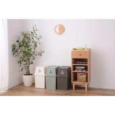 デザインゴミ箱 スタッキング 積み重ねれる ごみ箱 ホワイト : treim - 通販 - Yahoo!ショッピング