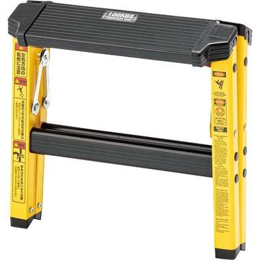 脚立 アルミ おしゃれ 踏み台 1段 ステップ 折りたたみ式 アウトドア 掃除 アメリカン スツール レッド : treim - 通販 - Yahoo!ショッピング