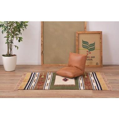 コンパクトに折りたためるミニチェア 座椅子 レザー 一人掛け 持ち運び オシャレ インテリア : treim - 通販 - Yahoo!ショッピング