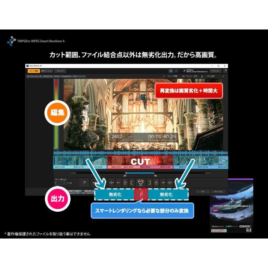 ペガシス（PEGASYS） 【正規品】 TMPGEnc MPEG Smart Renderer 6 ダウンロード版 【3時間でメール納品】 Windows対応 : トレテク ダウンロードストア ...