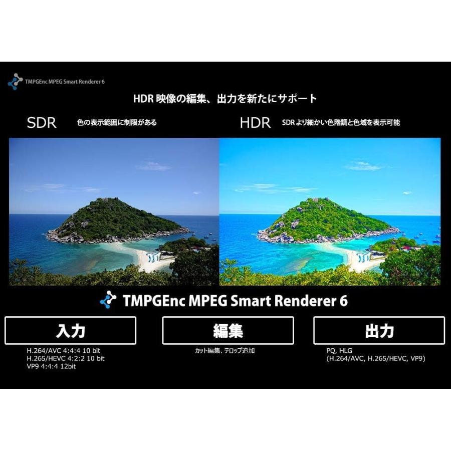 ペガシス 【正規品】 TMPGEnc MPEG Smart Renderer 6 ダウンロード版 【3時間でメール納品】 Windows対応 : トレテク ダウンロードストア ヤフー店 ...