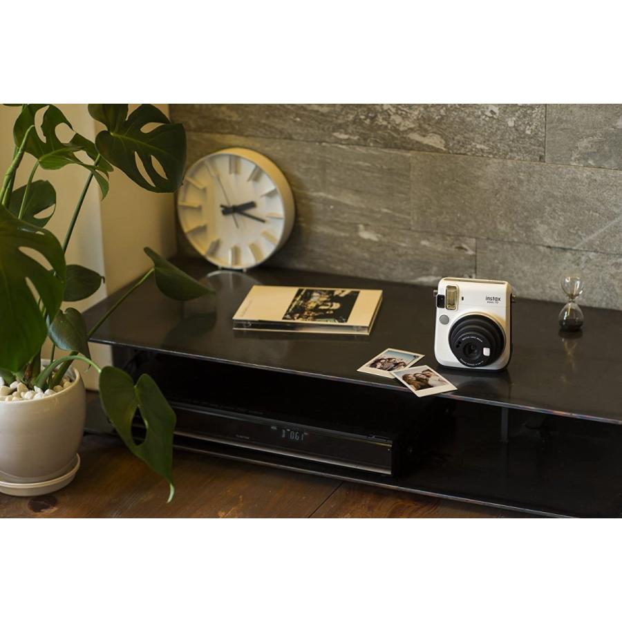 富士フイルム Xシステム FUJIFILM インスタントカメラ チェキ instax mini 70 ホワイト INS MINI 70N ...