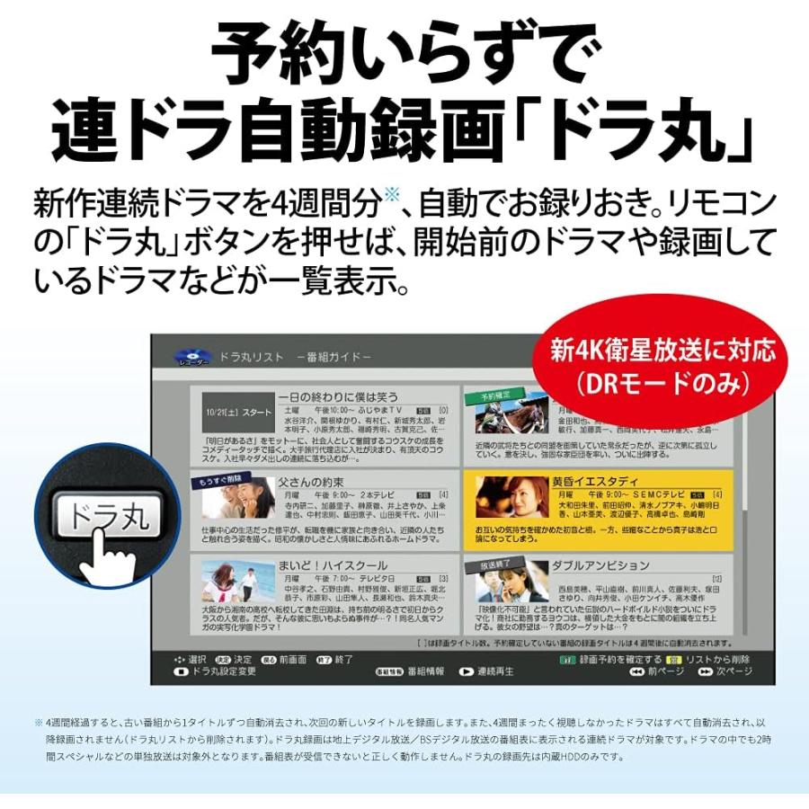 SHARP シャープ 4TB 3番組同時録画 4K ブルーレイレコーダー 4B-C40DT3 4K放送 W録画/長時間録画対応 : 株式会社トレンドライン - 通販 - Yahoo!ショッピング