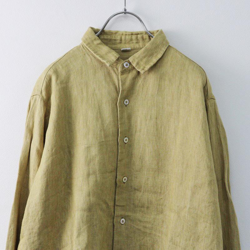 【スプリングセール】フォーティーファイブアール 45R 45rpm リネンツイルの908シャツ 2/ベージュ ブラウス カットソー 前開き 【2400013915618】 : ブランド古着 ...