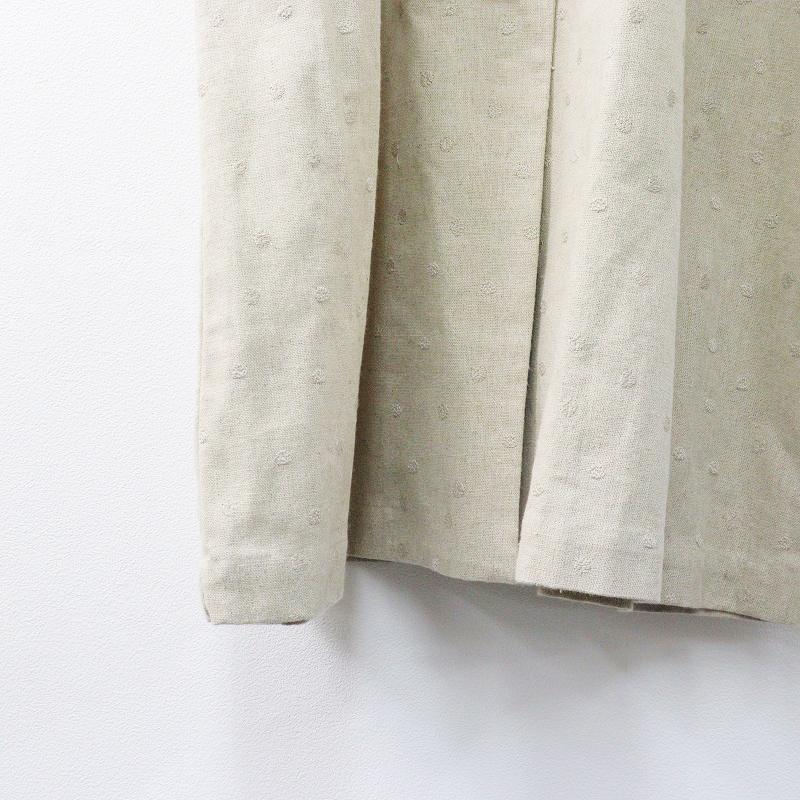 サマンサモスモス Samansa Mos2 SM2 1303767 kazumiコラボ 35TH リネンコットンステンカラーコート F/ベージュ【2400014142952 ...