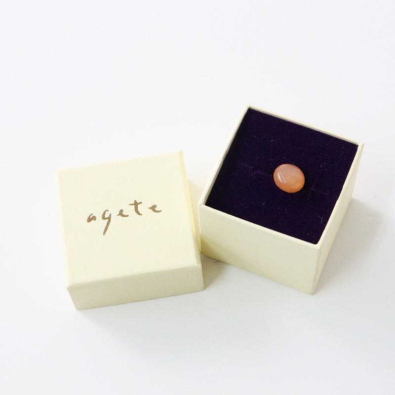 アガット agete K10 ムーンストーン リング 11号/オレンジ ゴールド 指輪 アクセサリー 小物【2400014191196】 : 2400014191196 : ブランド古着 買取 ...