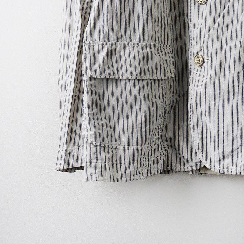 フォーティーファイブアール 45R クックウェザーの908ブレザー 3/ベージュ アウター ジャケット ストライプ 羽織り【2400014259537】 : ブランド古着 買取販売 ...