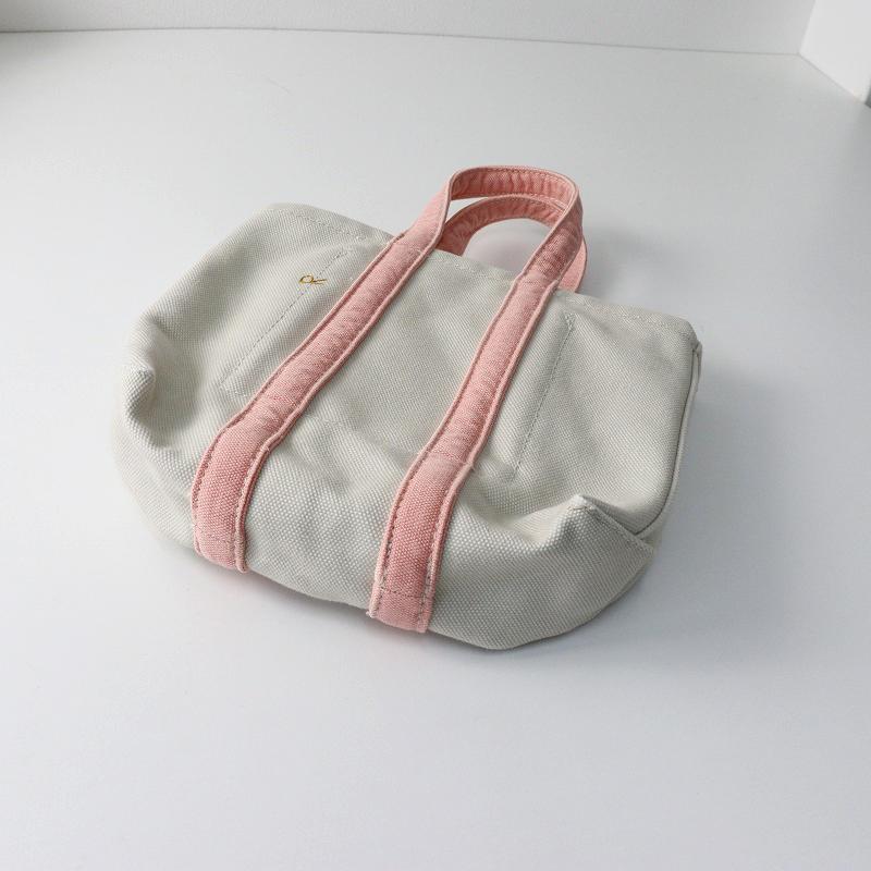 フォーティーファイブアール 45R 45rpm 2号帆布のトートバッグ（4.5L） /オフホワイト ピンク ハンドバッグ ダック 【2400014280098】 : ブランド古着 買取販売 ...