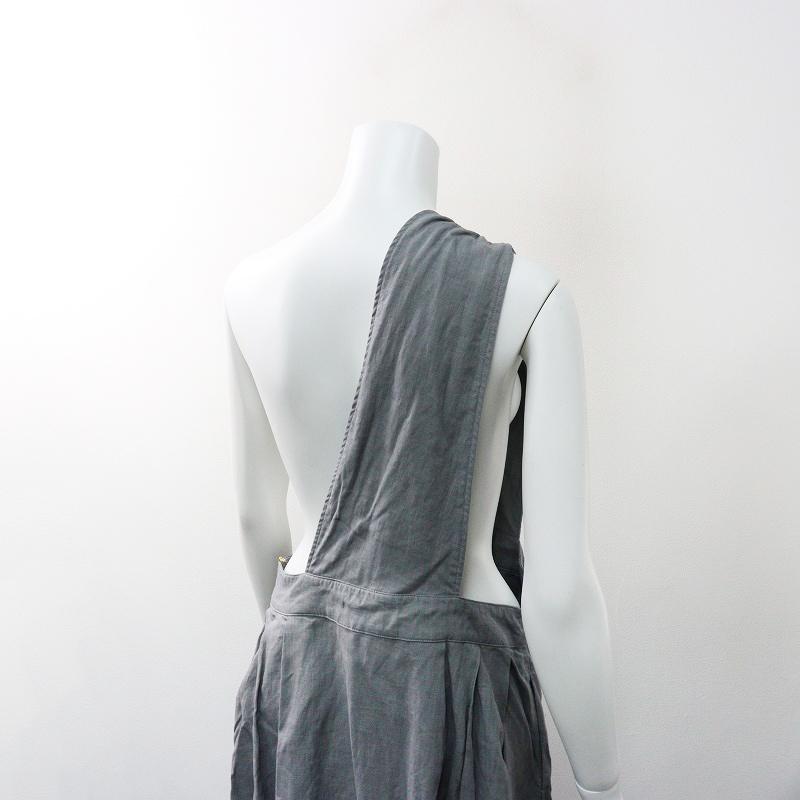 美品 定価25300円 ローブデポー ROBE de PEAU R172 リネン ワンショルダーサロペットスカート F グレー/吊りスカート【2400014358322】 : ブランド古着 ...