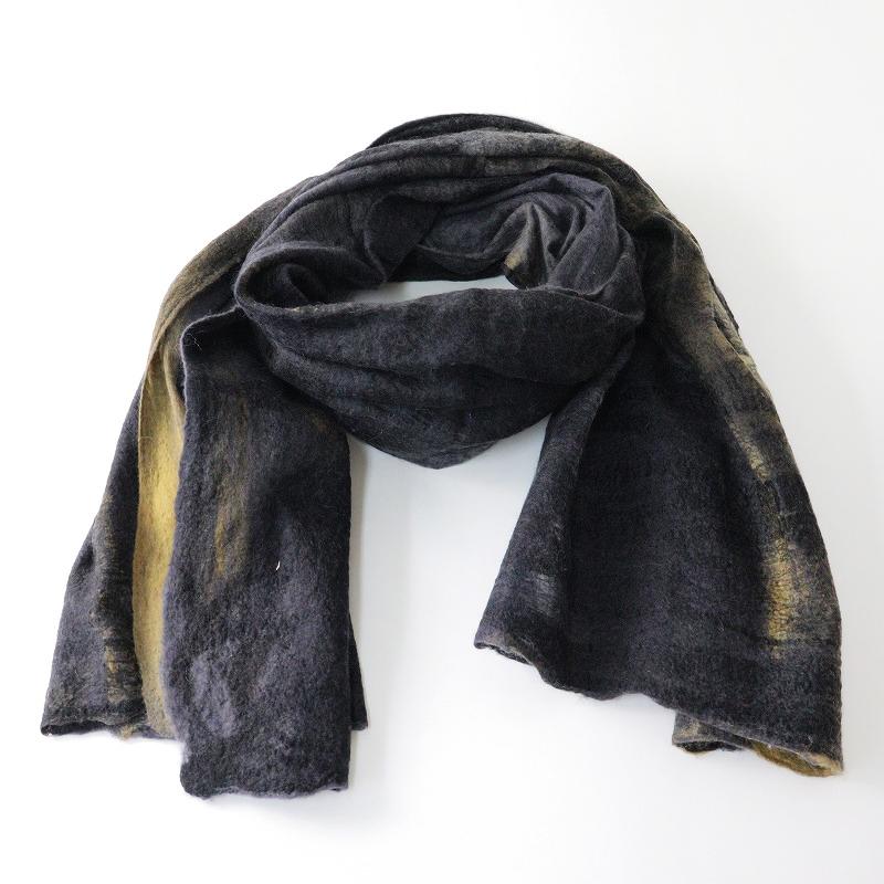 美品 イタリア製 定価47300円 シルバナ マネッティ SILVANA MANETTI LIGHT 100 ウールシルクストール earth【2400014375022】 : ブランド古着 ...