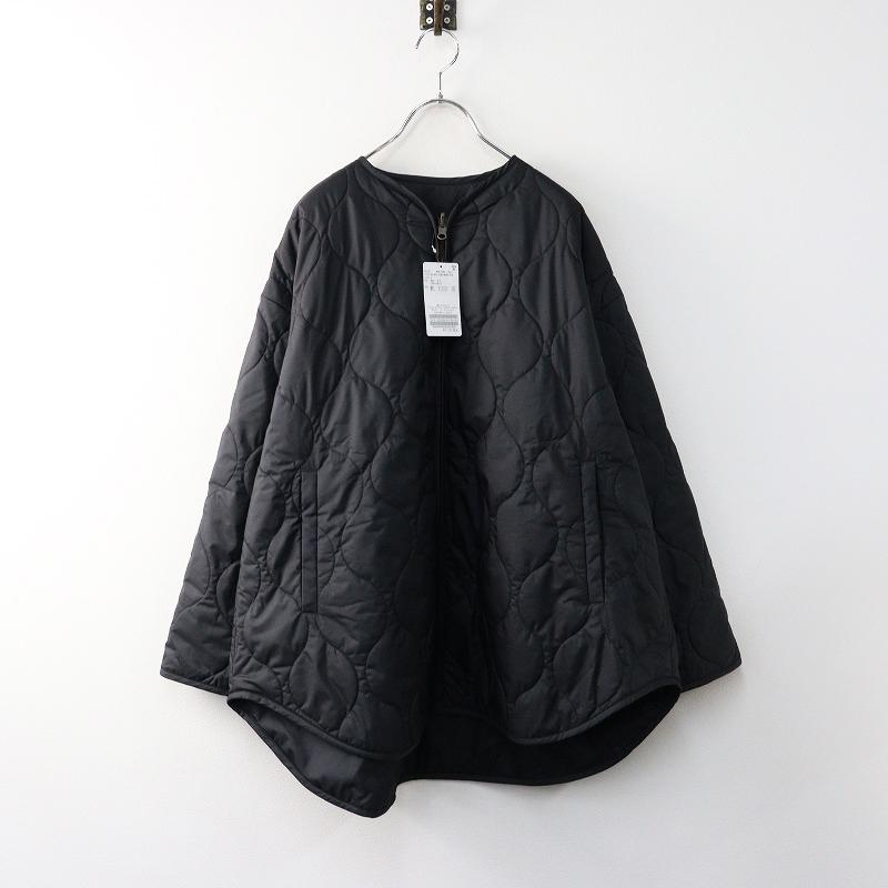 FRAMeWORK フレームワーク 2WAYキルティングブルゾン /ブラック 羽織り アウター 前開き ロング ノーカラー 【2400014385267】 : ブランド古着 買取販売 ...