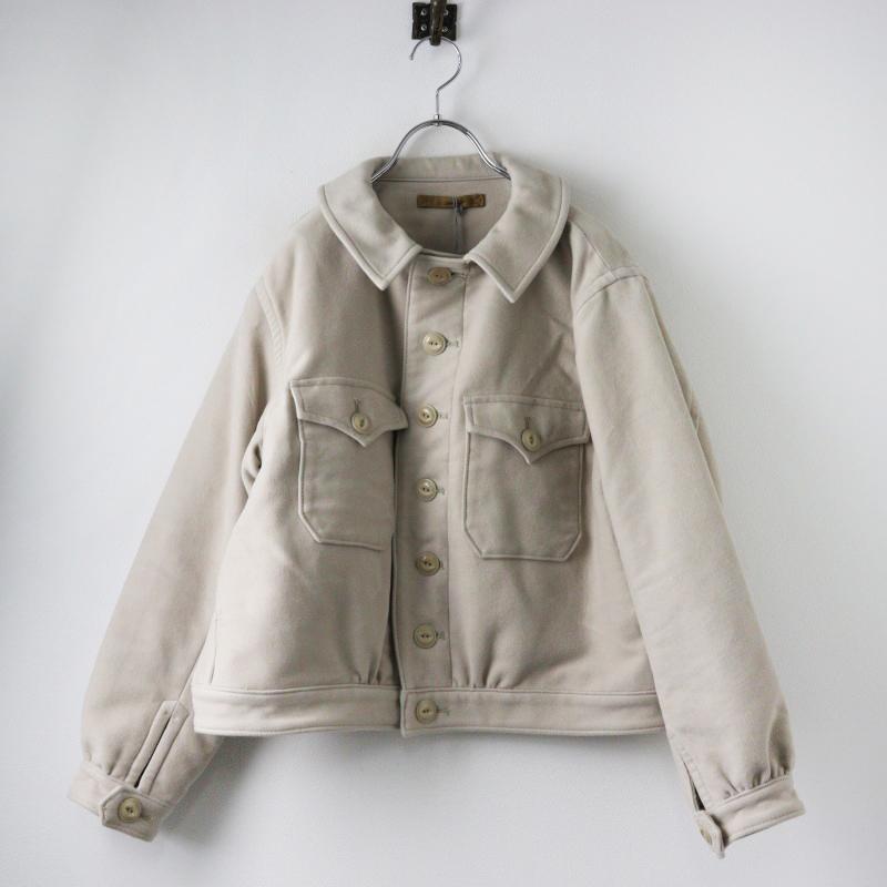 美品 定8万 2024AW 45R 45rpm フォーティファイブアール コットンフランネルのアニーブルゾン 2/アンティークホワイト【2400014461725】 : ブランド古着 買取販売 ...