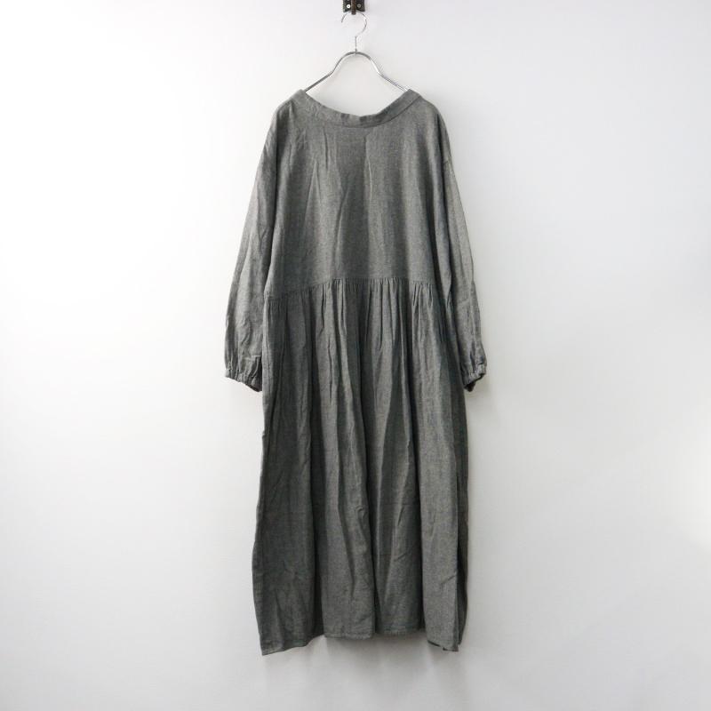 サマンサモスモス SM2 SamansaMos2 コットンバックリボン ヨークギャザーワイドシルエットワンピース F グレー【2400014494099】 : ブランド古着 買取販売 ...