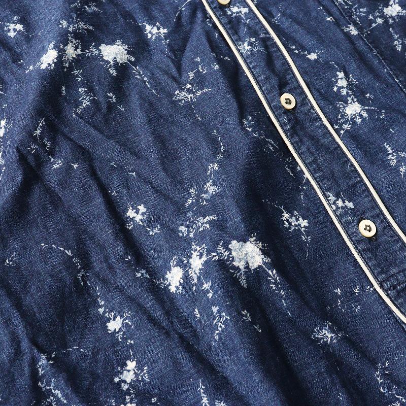 45R 45rpm フォーティファイブアール 小花プリント908ビッググーグーシャツ 5\インディゴ ネイビー ブラウス 抜染【2400014668612】 : ブランド古着 買取販売 ...