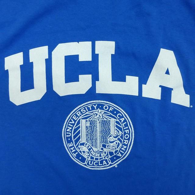 Champion US限定 UCLA Arch and Seal Tee チャンピオン カレッジTシャツ オフィシャル ブックストア 青【ゆう ...