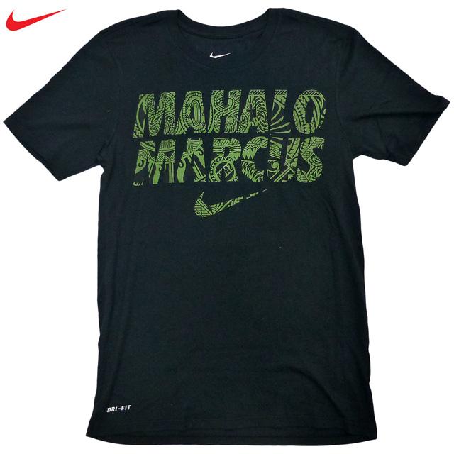 NIKE US限定 Nike Mahalo Marcus Tee ナイキ スウッシュ マーカス・マリオタ hawaii ハワイ ロゴ 半袖 T ...