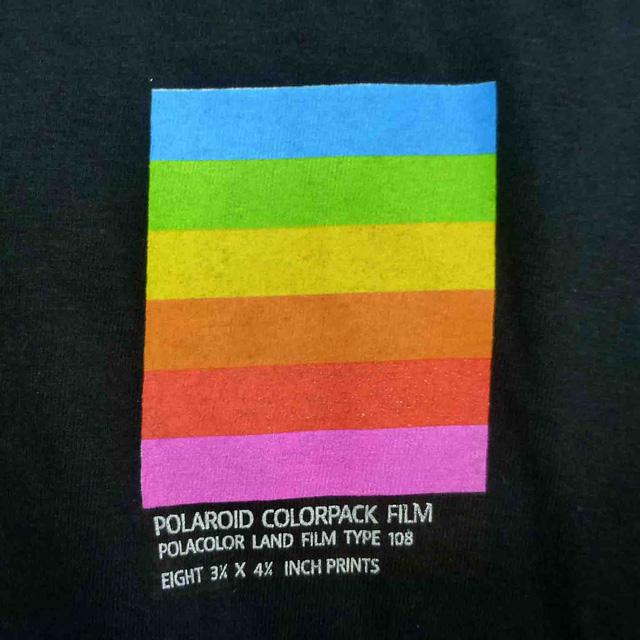 Polaroid 海外正規ライセンス Polacolor 2 Type 108 Tee US限定 ポラロイド インスタントカメラ クラシック ...