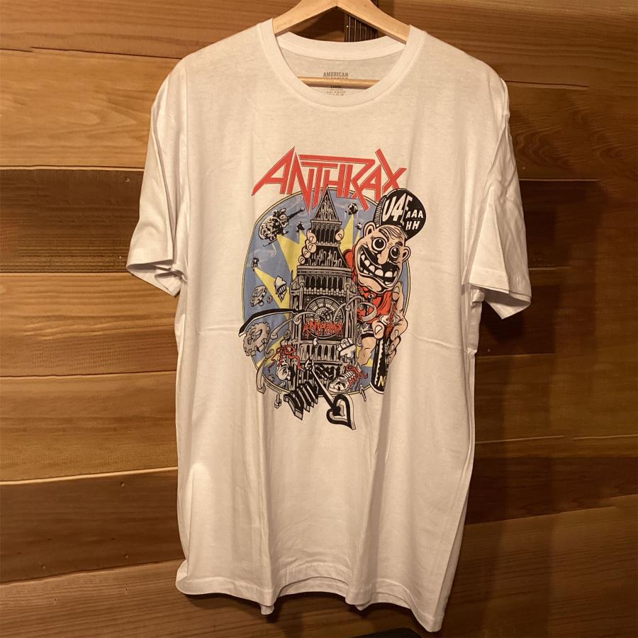 ANTHRAX U4EAAAHH tee アンスラックス Tシャツ White : TRICOLOR WORKS - 通販 - Yahoo ...
