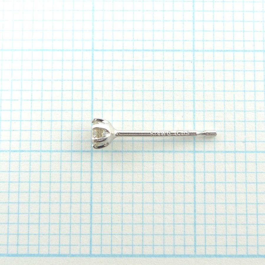 TRIDEA JEWELRY 天然ダイヤモンド ピアス ラウンドブリリアントカット 0.1ct K14 ホワイトゴールド 両耳 ペア メンズ レディース プレゼント ギフト : トライディア ...