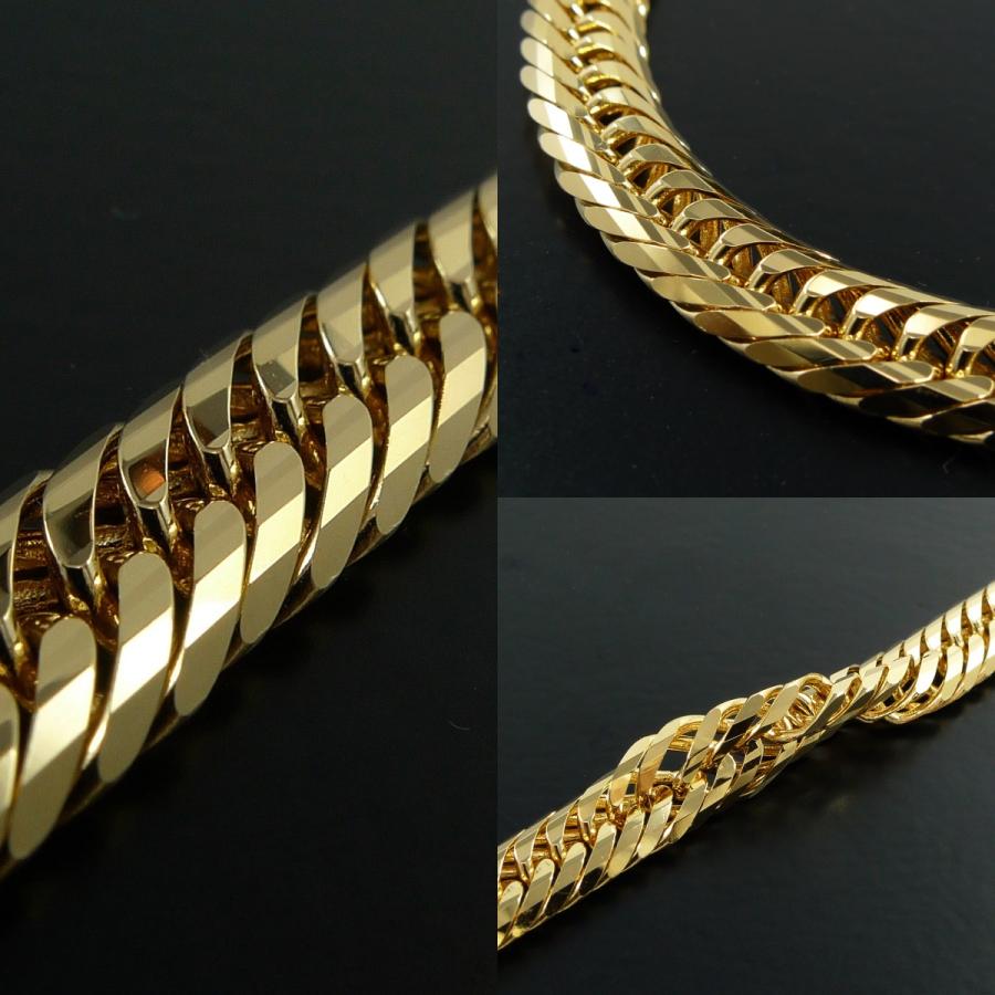 TRIDEA JEWELRY 18金 喜平 ブレスレット 20g 20cm 20面 トリプル 造幣局検定付 幅6.2mm K18 アンクレット ゴールド メンズ レディース 中折 金 誕生日 ...