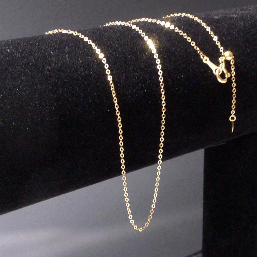 TRIDEA JEWELRY 18金 アズキ チェーン ネックレス 幅1mm 45cm 0.8g K18 スライド レディース プレゼント ギフト : トライディア ヤフー店 - 通販 ...