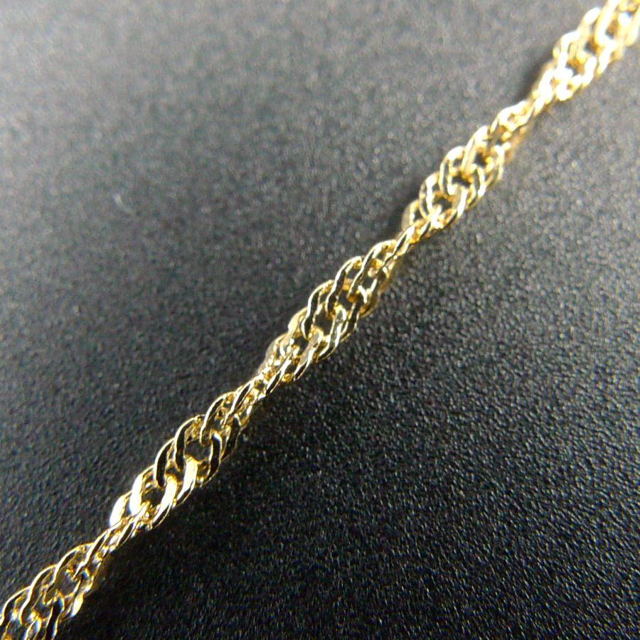 TRIDEA JEWELRY 18金 スクリュー ネックレス チェーン 幅0.9mm 45cm 0.9g スライド レディース プレゼント ギフト : トライディア ヤフー店 - 通販 ...