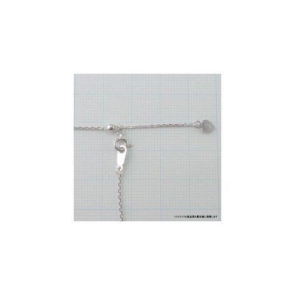 TRIDEA JEWELRY アズキ ネックレス 18金 ホワイトゴールド WG チェーンのみ k18 メンズ レディース プレゼント 幅1.2mm 60cm 2.8g スライド ギフト ...