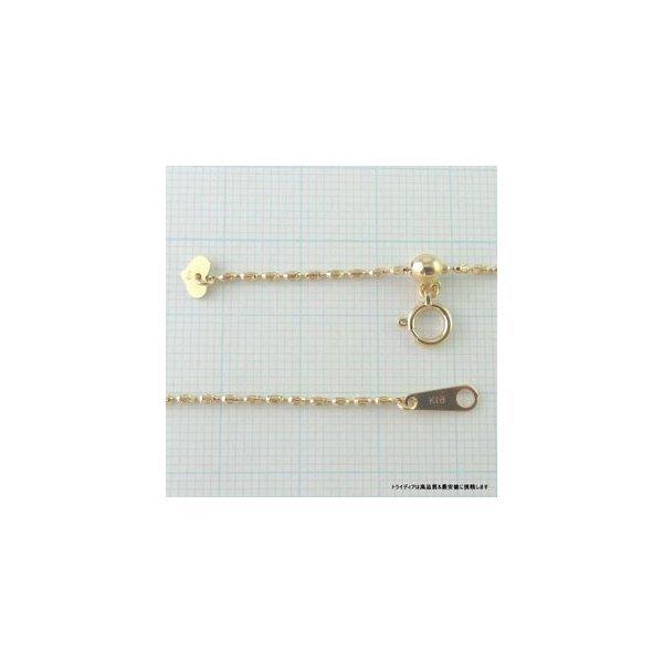 TRIDEA JEWELRY シリン ネックレス 18金 チェーンのみ k18 メンズ レディース プレゼント 幅1.2mm 45cm 3g スライド ギフト : トライディア ヤフー店 ...