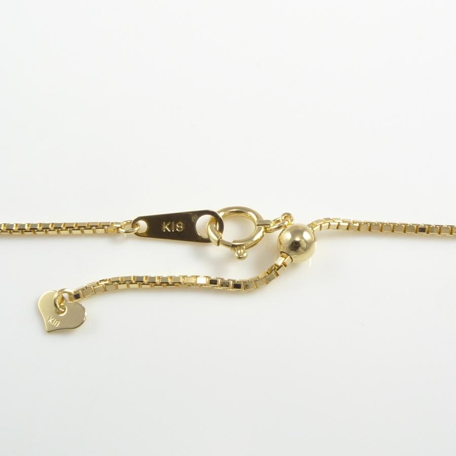 TRIDEA JEWELRY k18 ベネチアン ネックレス 幅1.2mm 45cm 5.4g スライド プレゼント ギフト 18金 チェーンのみ メンズ レディース : トライディア ヤフー ...