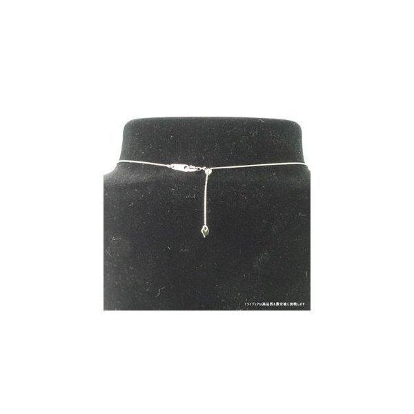 TRIDEA JEWELRY ベネチアン ネックレス 18金 ホワイトゴールド チェーンのみ k18 メンズ レディース 幅1.4mm 50cm 8.5g スライド プレゼント ギフト ...