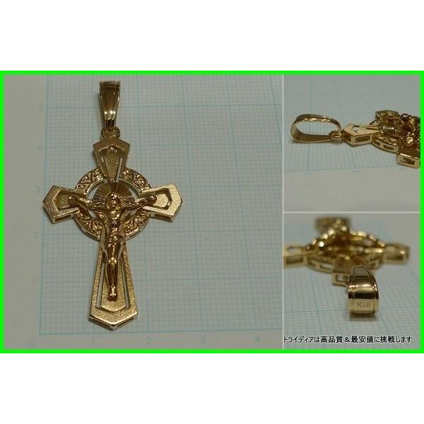 TRIDEA JEWELRY K18 イエス キリスト クロス ペンダント 7.7g TRIDEA JEWELRY K18 イエス キリスト クロス ペンダント 7.7g