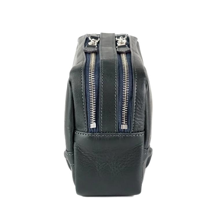 FIVE WOODS ファイブウッズ 本革 牛革 レザー PLATEAU プラトウ ダブルポーチ クラッチ セカンドバッグ 39376 ...