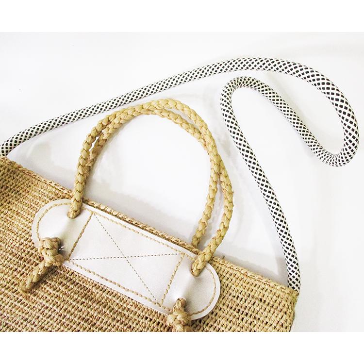 Sans Arcidet サンアルシデ ATACAMA BAG S 本革 牛革 メタリック レザー ラフィア 2WAY カゴバッグ トート ...