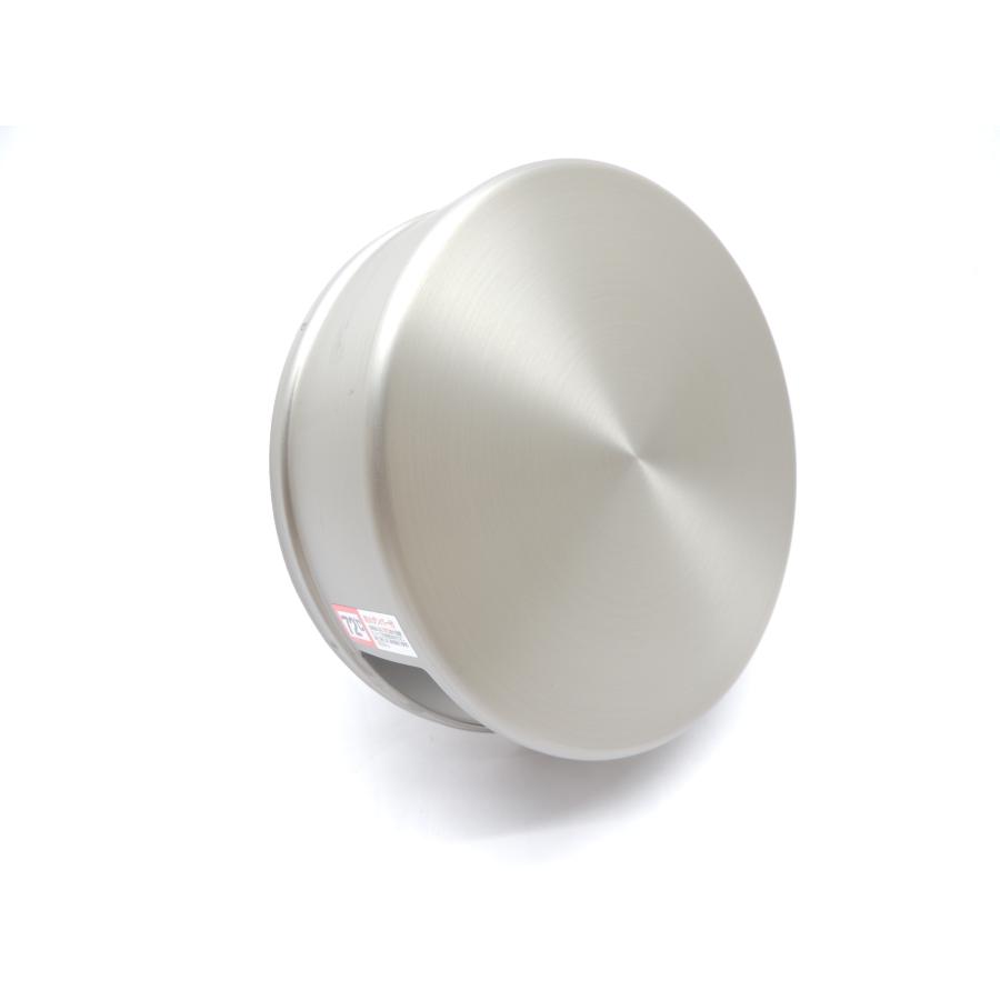 UK宇佐美工業 ステンレス フラット型フード付ガラリHDタイプ UK-FN100SHD-HLP ダンパー付 自然換気口 金網付 水止付 水切り ...