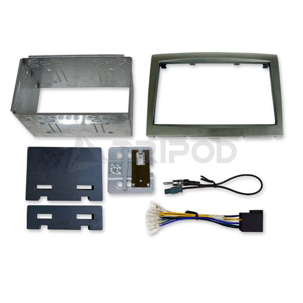 PORSCHE AVC2D997SCD ポルシェ 911(997)/ボクスター(987)/ ケイマン(987) 2DIN取付KIT シルバー CDステレオ装着車 : 輸入車オーディオ専門店 ...