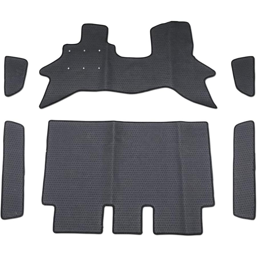 エブリイワゴン フロアマット DA17W suzuki フロント セカンド チェック柄 黒/灰 EV-038EV-039 マット : トライスターズ 1号店 - 通販 - Yahoo!ショッピング