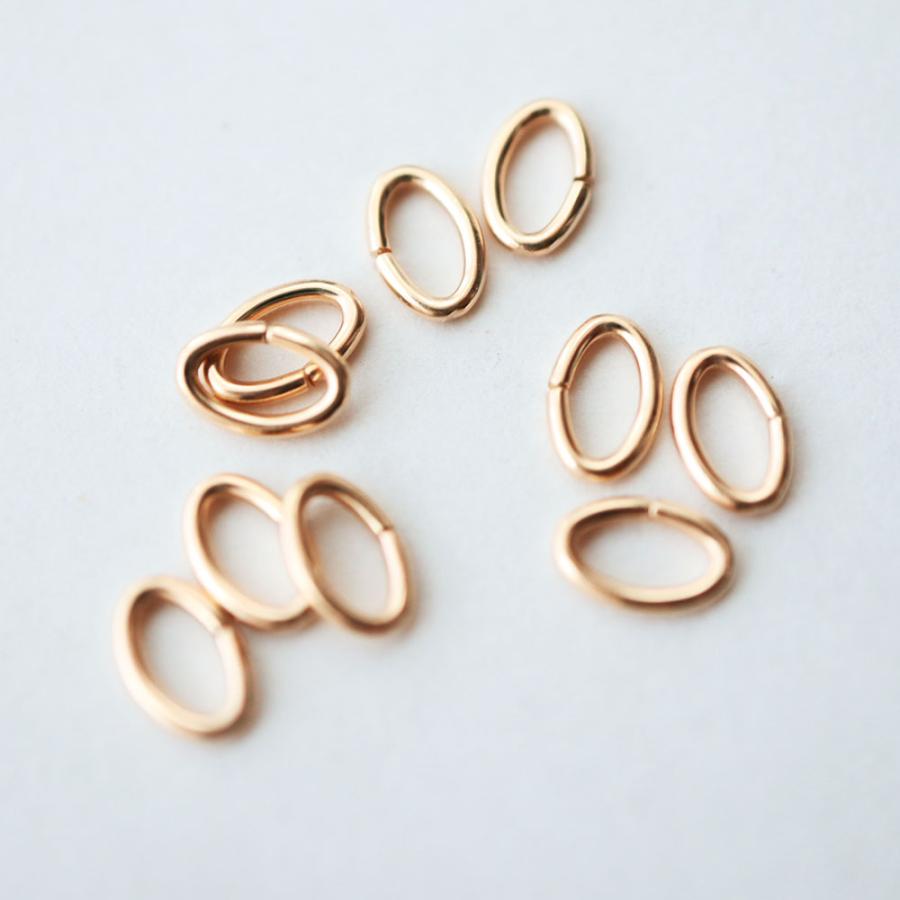 14KGF Cカン 5個 4.1×6.4mm 線径20.5ga/0.76 アメリカ直輸入 : Trois anges - 通販 - Yahoo!ショッピング