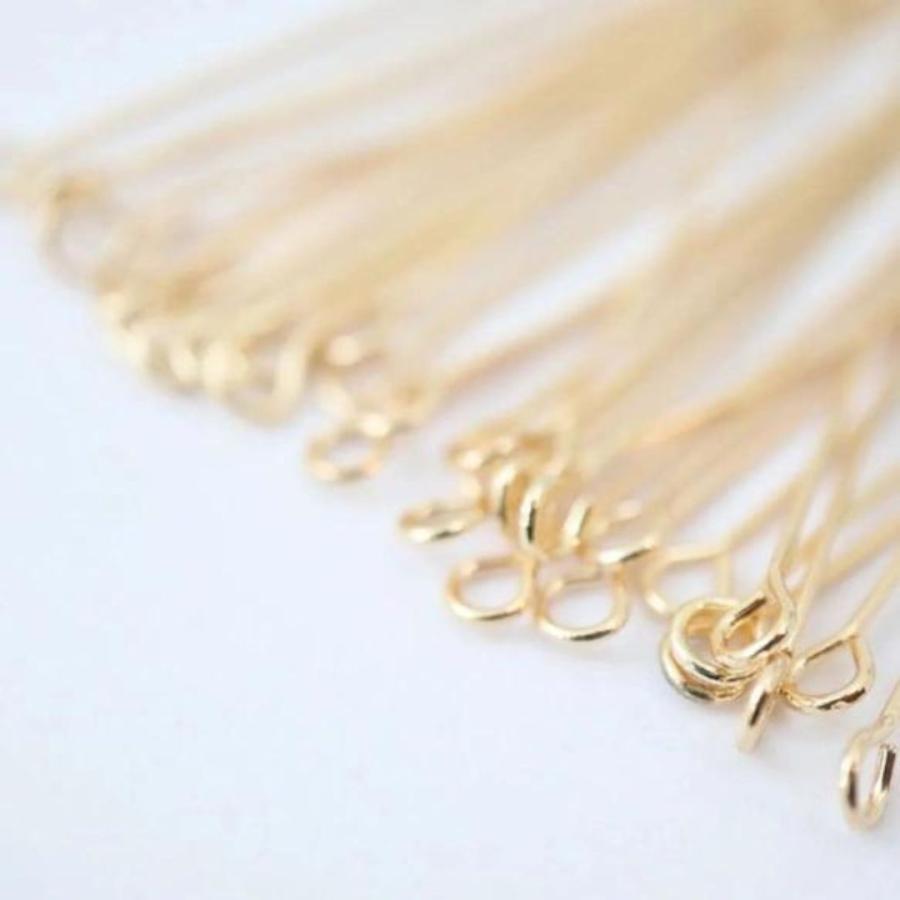 韓国製 14KGP 金アレ対応 9ピン Qピン 0.7×20mm 60本 : akp-pn-0002-0720 : Trois anges - 通販 - Yahoo!ショッピング