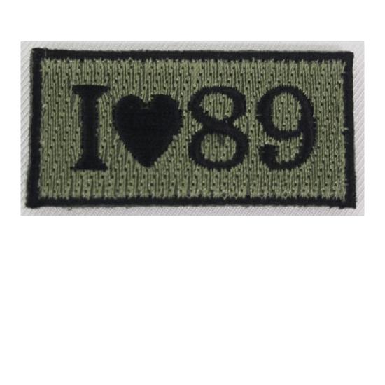 ミリタリー サバゲー コスプレ ワッペン パッチ 刺繍ワッペン I LOVE 89 : トルーパーズ通販課 - 通販 - Yahoo!ショッピング