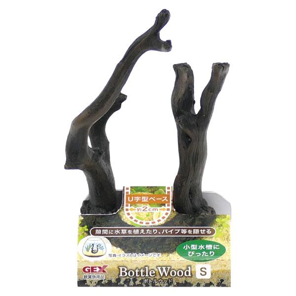 GEX GEX 癒し水景 ボトルウッドS 人工流木アクセサリー : トロピカルワールド ヤフー店 - 通販 - Yahoo!ショッピング