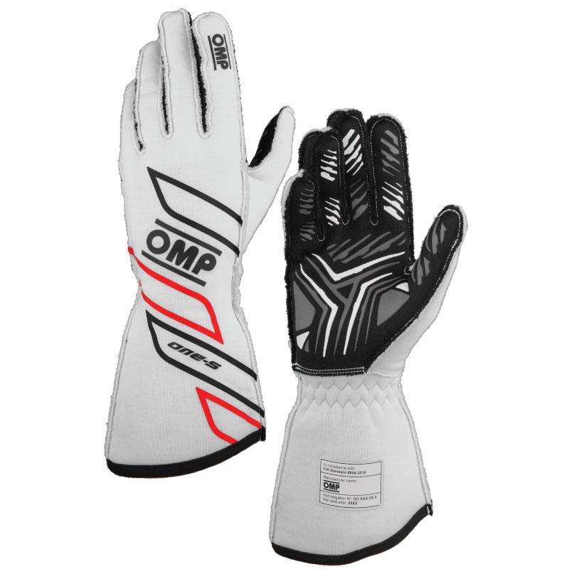 OMP レーシンググローブ 【FIA公認】 ONE-S GLOVES my2025 FIA公認 (8856-2018規格) ホワイト(020) : トラペジウムオンライン - 通販 ...