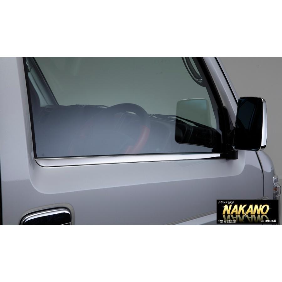 軽トラ用 ドアウインドゥトリム ステンレス鏡面 R/Lセット 軽トラ スズキ キャリーDA16T(H25/9〜) : トラックshopNAKANO - 通販 - Yahoo!ショッピング