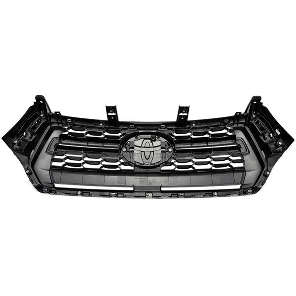 トヨタ純正 ハイラックス GUN125 Black Rally Edition フロントグリル ラジエーターグリル Tマークエンブレム ...