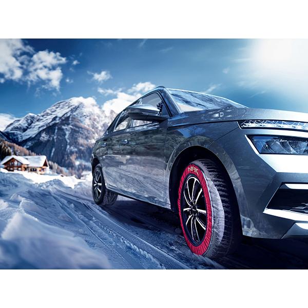 MAK正規品 NPK スノーソックス ORIGINAL 255/45R20 20インチ 布製 タイヤ チェーン アルファロメオ ステルヴィオ ディーゼルQ4TI 94922 4WD ...