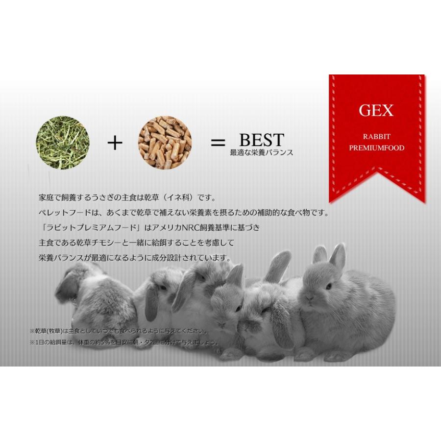 GEX ラビットプレミアムフード 850g うさぎ 餌 ペレット ペット : うさぎ専門店の食彩 TrueGrasses - 通販 - Yahoo!ショッピング
