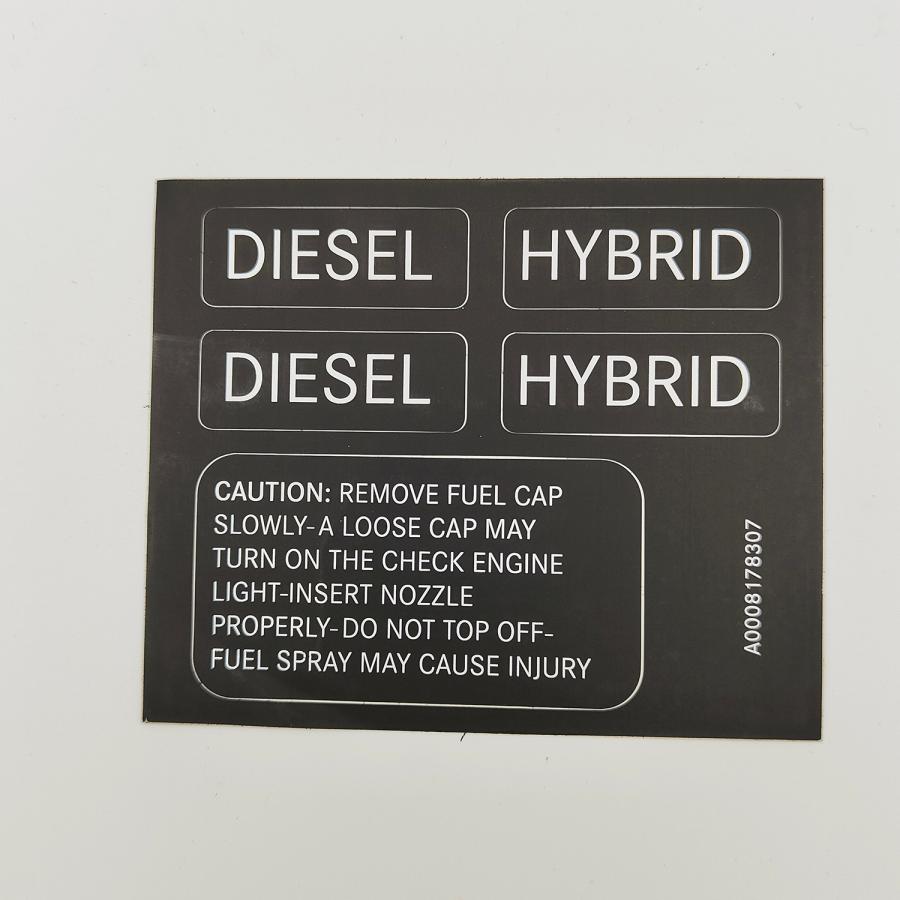 Mercedes-Benz Mercedes-AMG 純正 部品 燃料給油口キャップ (EDITION55) マット・クローム/シルバー ...