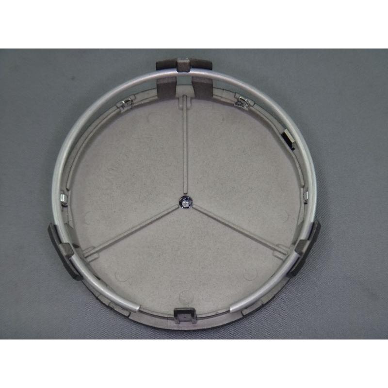 Mercedes-Benz（メルセデス・ベンツ） 純正 部品 クローム・スター / ヒマラヤ・グレー・ホイール・ハブキャップ /4個セット ...