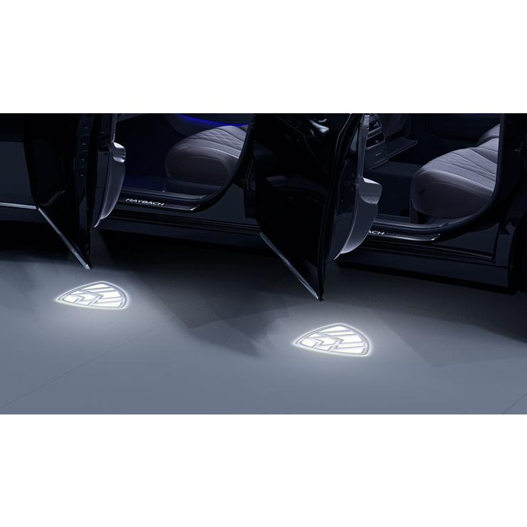 Mercedes-Benz（メルセデス・ベンツ） Mercedes-Maybach 純正 部品 マイバッハ・ロゴ・LED・プロジェクター・カー ...