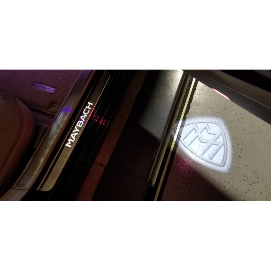 Mercedes-Benz（メルセデス・ベンツ） Mercedes-Maybach 純正 部品 マイバッハ・ロゴ・LED・プロジェクター・カー ...