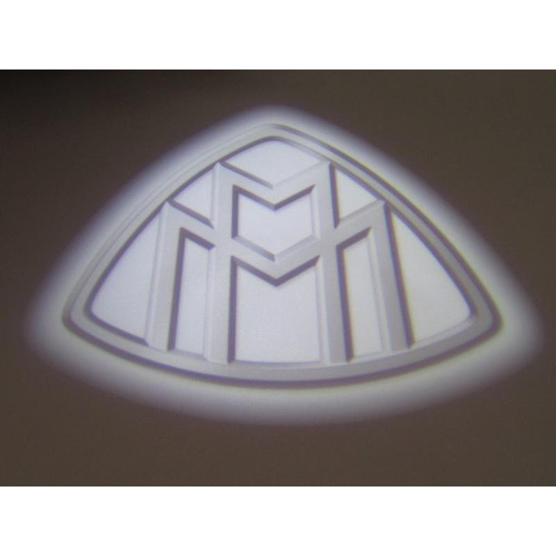 Mercedes-Benz（メルセデス・ベンツ） Mercedes-Maybach 純正 部品 マイバッハ・ロゴ・LED・プロジェクター・カー ...
